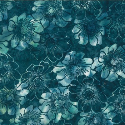 Hoffman Batiks Fabric - Bali Batik - #Q2136-577 Bayou Floral | eBay