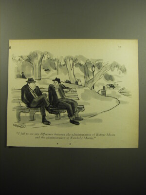 1960 Cartoon by James Stevenson - I fail to see any difference | eBay