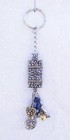 DESIGNER INSPIRED 2 TONE SILVER & GOLD MULTI COLOR CRYSTAL METAL KEY ...