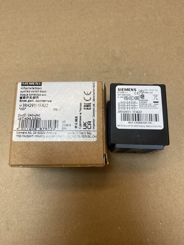 SIEMENS 3RH2911-1FA22 auxiliary switch block | eBay UK