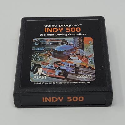 Indy 500 (Atari 2600) CLEANED & TESTED | eBay