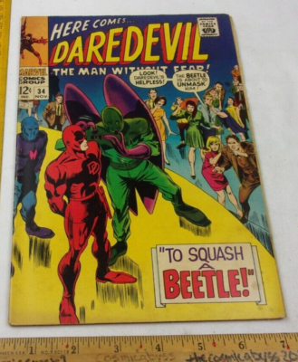 Daredevil #32 F+ comic book 1960s silver age vs the Beetle | eBay