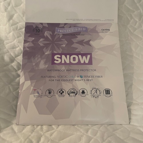 Protect-A-Bed Snow Mattress Protector Cal King New Without Box | eBay