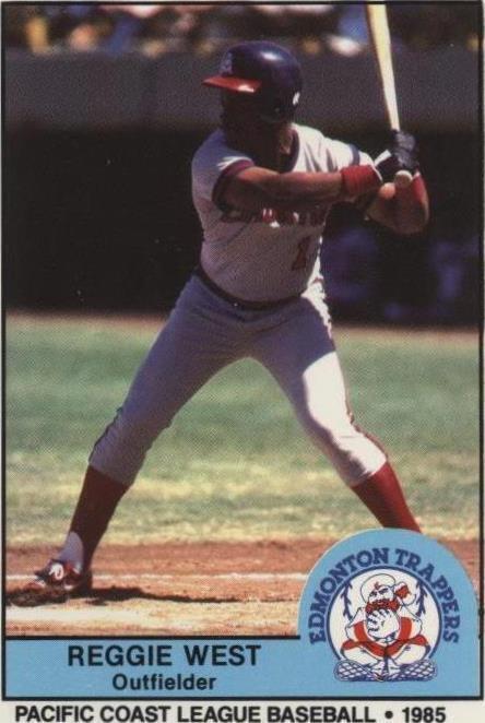 1985 Cramer Pacific Coast League - Reggie West #8 (RC) for sale online ...