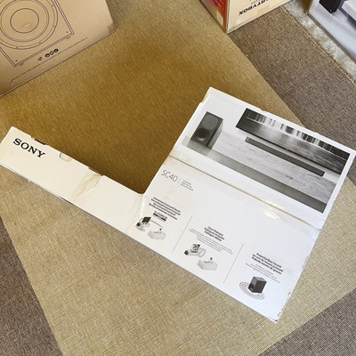 Sony HT-SC40 2.1ch Soundbar With Wireless Subwoofer - Black New Open ...