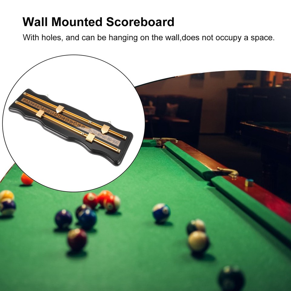 Billiards Scoreboard Wall Mounted Scoreboard Snooker Scoreboard5378 ...