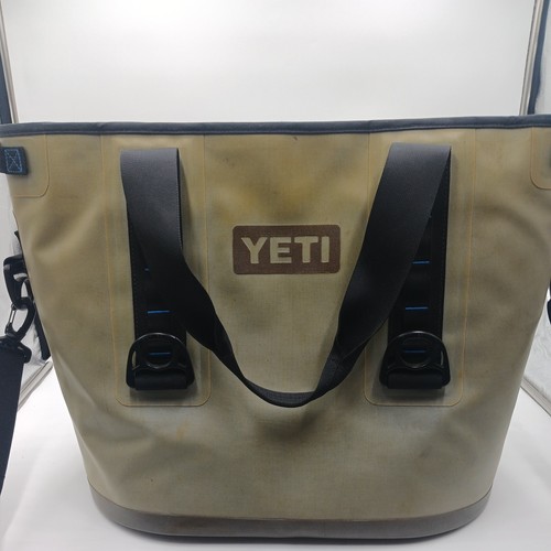 YETI Hopper Two 30 Soft Cooler Zip Top Field Green/Tan Blue Zipper As ...