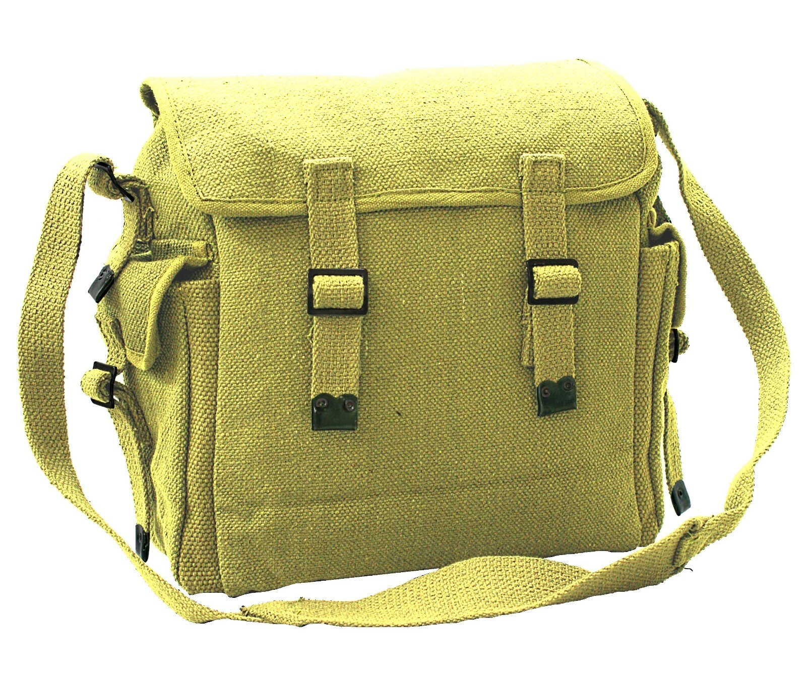 Canvas Shoulder Bag Vintage Army Military Style Haversack Work Tool ...