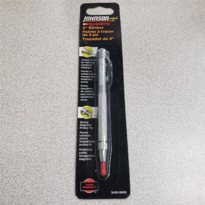 = Johnson Magnetic 5" Scriber For Marking Hardened Materials 3420-0600 ...