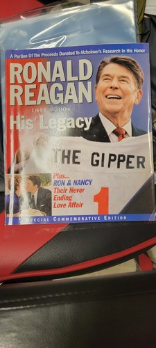 Ronald Reagan Special Commemorative Edition Magazine Gipper Collectible ...