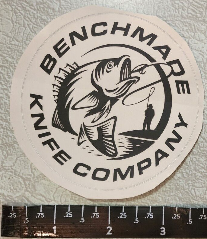 #7 - Benchmade Into the Wild Below Fishing Series Vinyl Decal Sticker ...