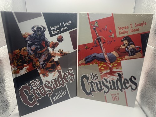 The Crusades Volumes 1 and 2 HC Sealed Brand New Image Comics Steven T ...