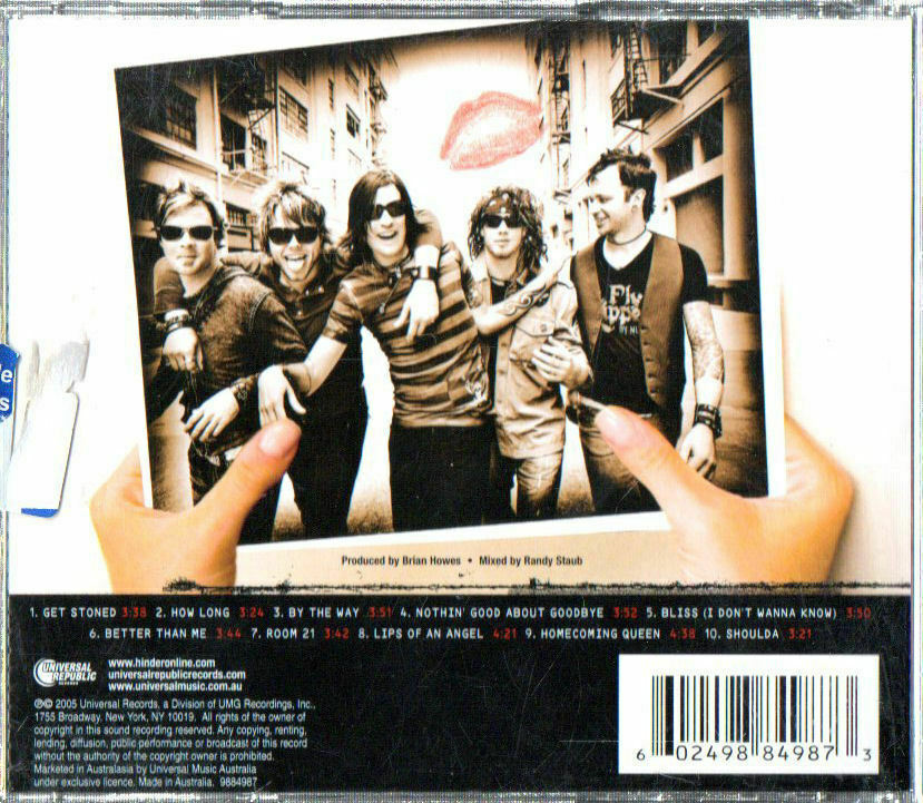 Hinder - Extreme Behavior - MUSIC CD - FREE POST! | eBay