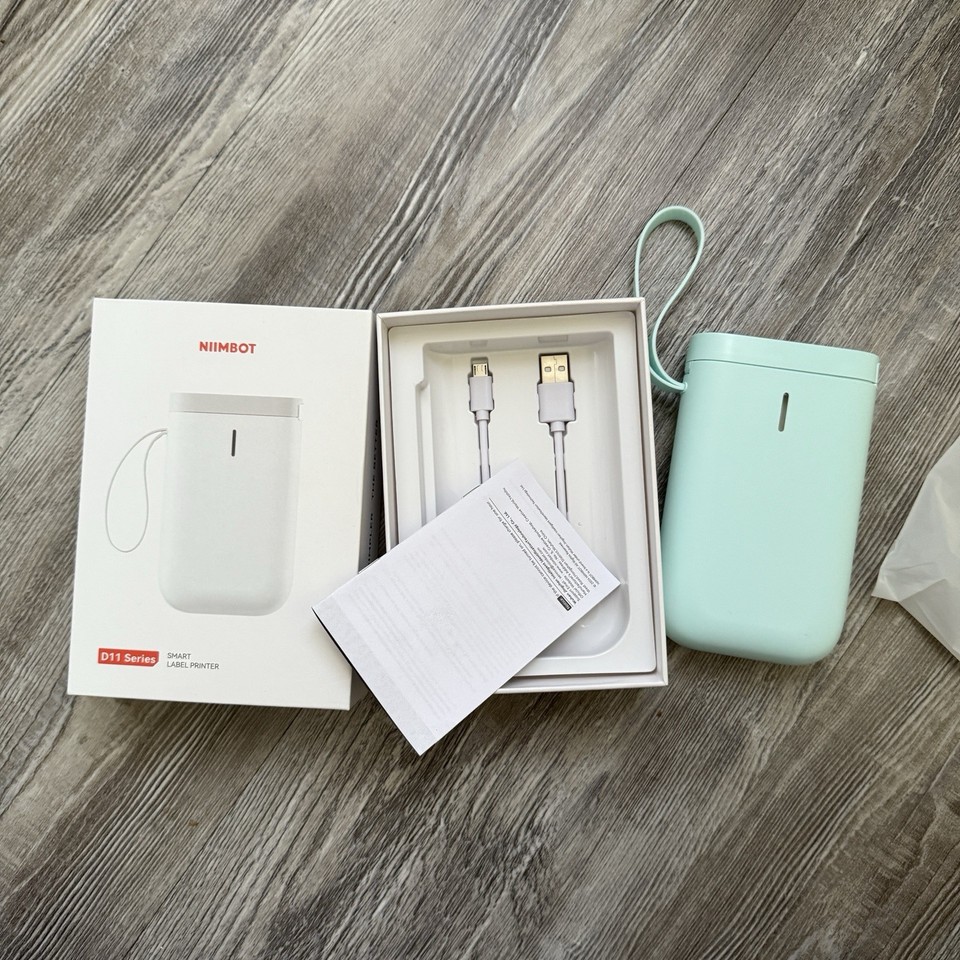 Nimbot Label Maker Portable Thermal Label Printer Name Price Sticker ...