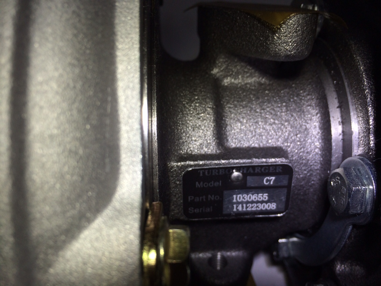 NEW TURBO TURBOCHARGER CAT for CATERPILLAR 3116 1030655 103-0655 FREE ...