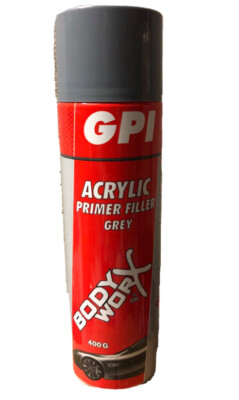 GPI Acrylic Primer Filler Grey 400g - Body Worx GPI GROUP | eBay Australia