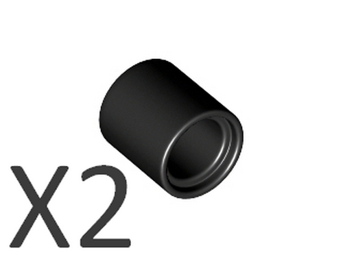 LEGO 18654 X2 BLACK Technic, Liftarm Thick 1 x 1 (Spacer) | eBay