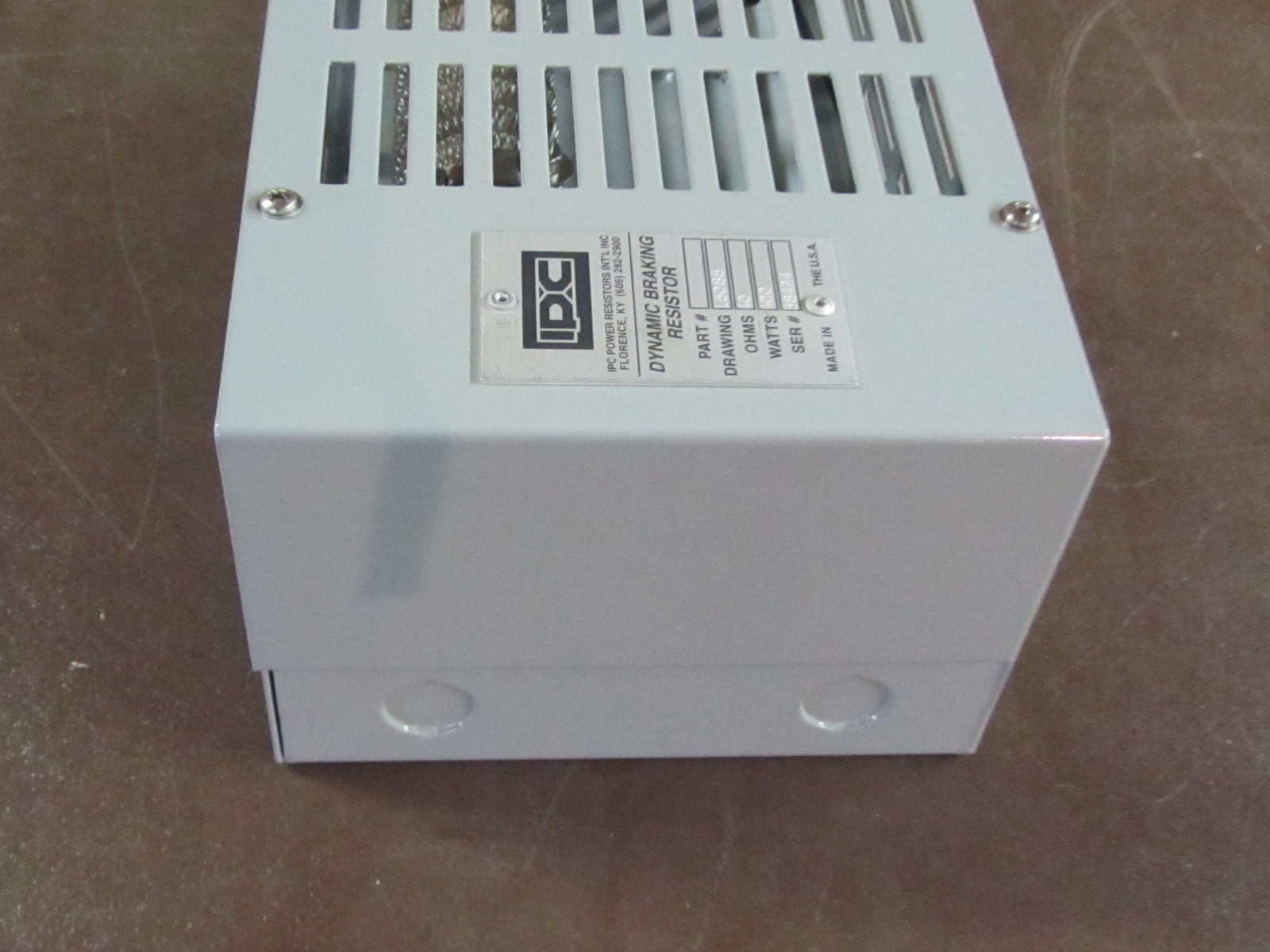 NEW IPC POWER RESISTOR 15085 DYNAMIC BRAKE RESISTOR 400 WATTS NEW | eBay