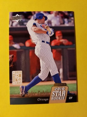 TYLER COLVIN * RC STAR ROOKIE #19 CHICAGO CUBS * 2010 UPPER DECK MLB ...