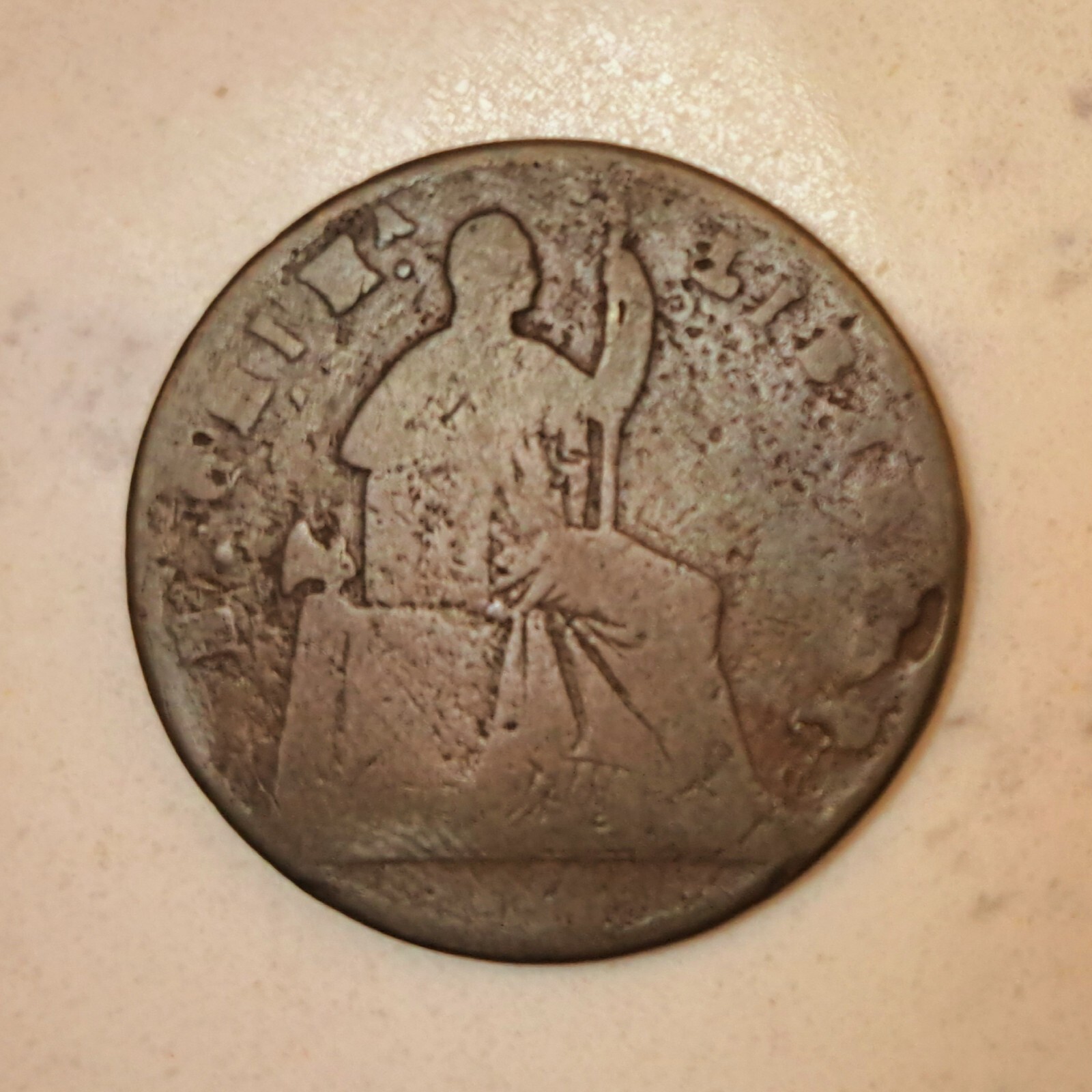 1860 Mexico (Chihuhua) 1/4 Real (Quarto/Quartilla) KM #344 World Coin ...