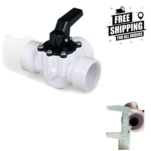 Durable ABS Pool Diverter Valve - 1 1/2 Inch Female Threaded - Easy ...