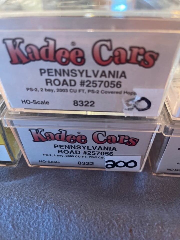 KADEE HO COVERED HOPPER PS-2 CARS Pennsylvania #257154 #257056 #257143 ...