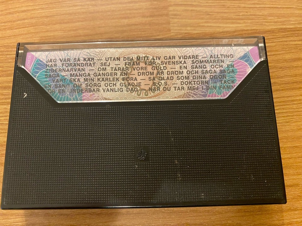 ABBA Agnetha Tio Ar Med Original Swedish Cassette Tape Cupol 352 Play ...