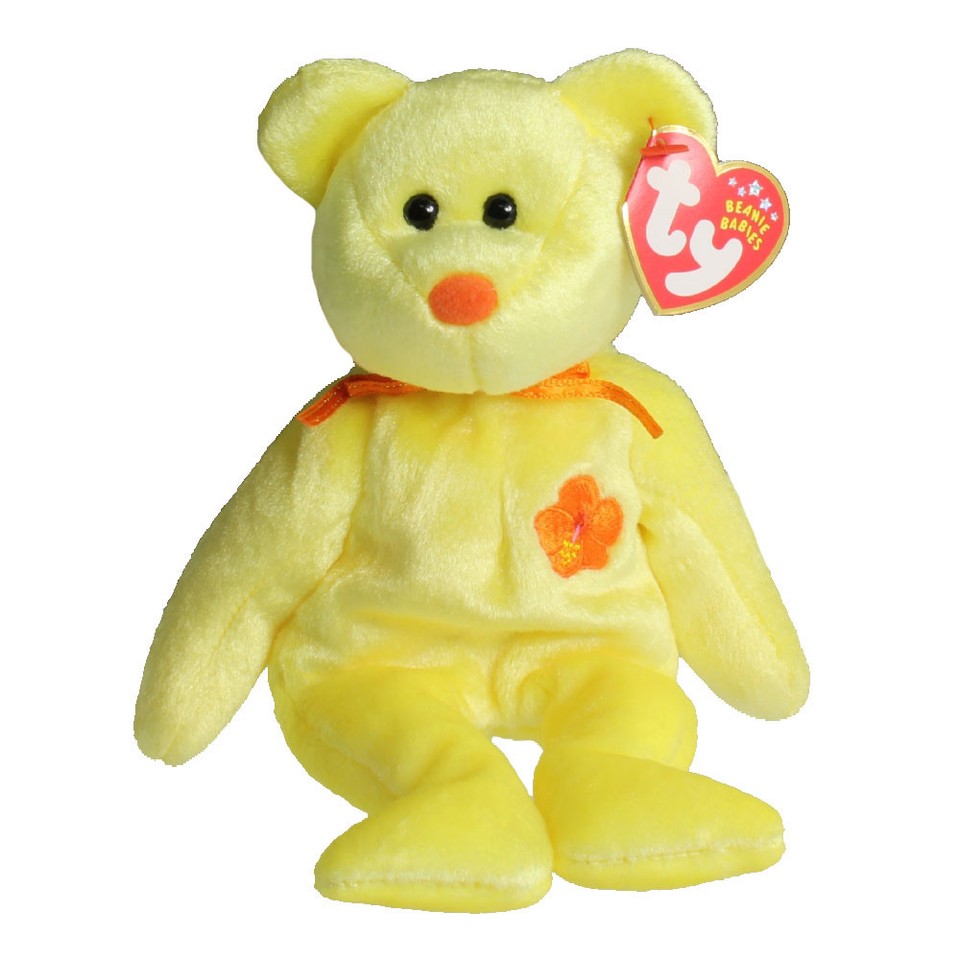 TY Beanie Baby - BUNGA RAYA the Bear (Malaysia Exclusive*(8.5 inch ...