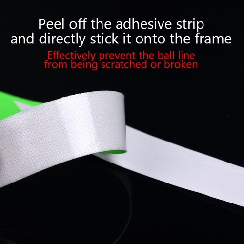 Badminton Racket Frame Header Sticker Racket Frame Protector Sticker ...