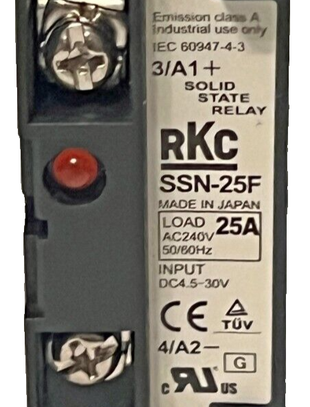 RKC Ssn-25f 25a Solid State Relay DIN Rail Mount for sale online | eBay