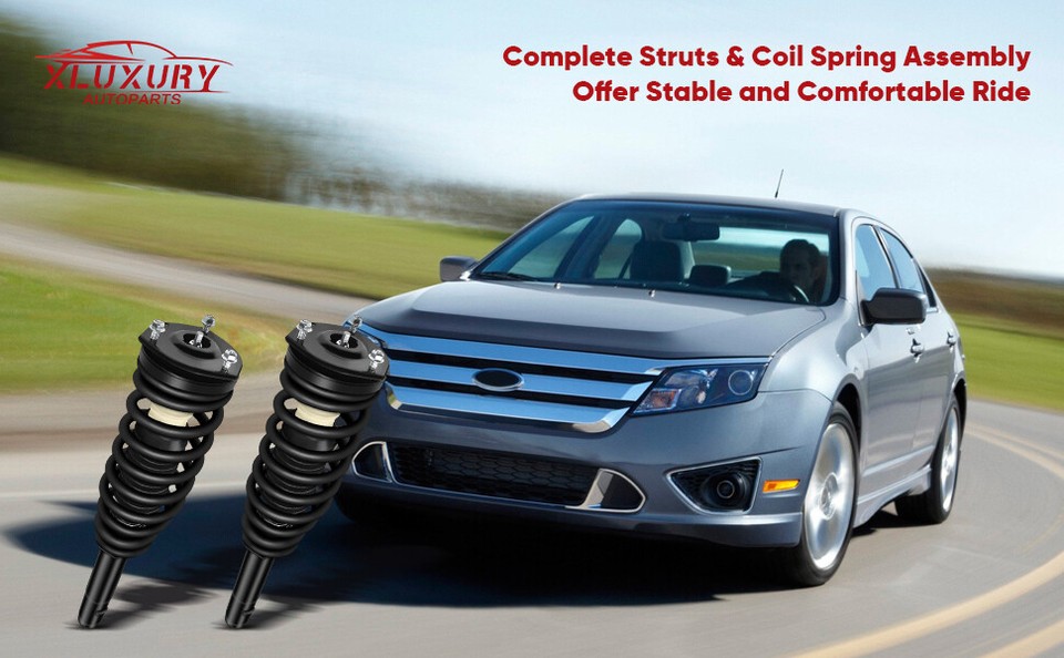 Pair Front Quick Complete Strut-Coil Spring For Ford Fusion Mercury ...