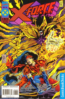 X-Force #43 (1991 1st Series) Deluxe Edition Direct Edition | eBay