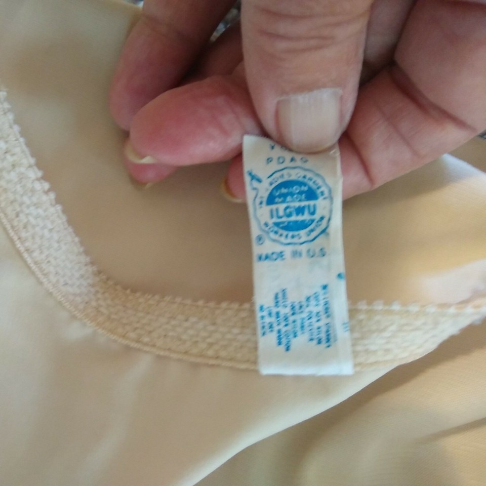 Vintage Subtract Body Shaper 38D underwire hook & eye crotch Made USA ...