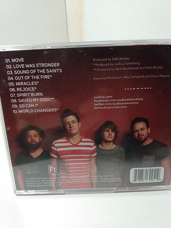 Audio Adrenaline Cd Sealed | eBay