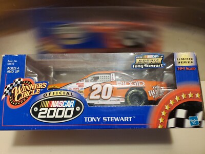 Tony Stewart #20 Home Depot 2000 NASCAR Rookie Of The Year 1:24 Winners ...