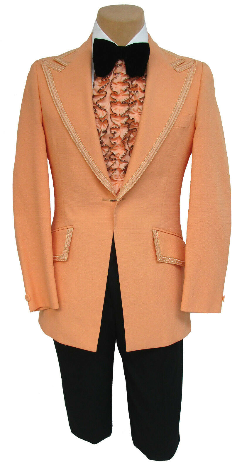 vintage ruffle tuxedo tux - Gem