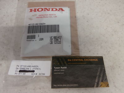 Honda 2009 2012 2013 Foreman 500 06-09 / 11-14 Rubicon Emblem Decal ...