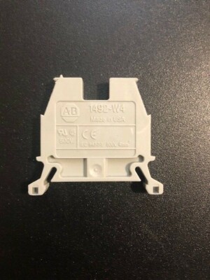 Allen-Bradley 1492-WD4 Terminal Block, Double Deck, 20A, 300V AC/DC ...