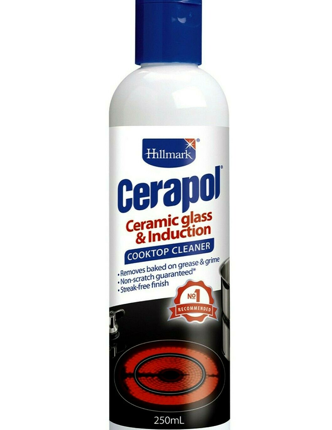Hillmark CERAPOL Induction Ceramic Glass Cooktop Cleaner (250ml) | eBay