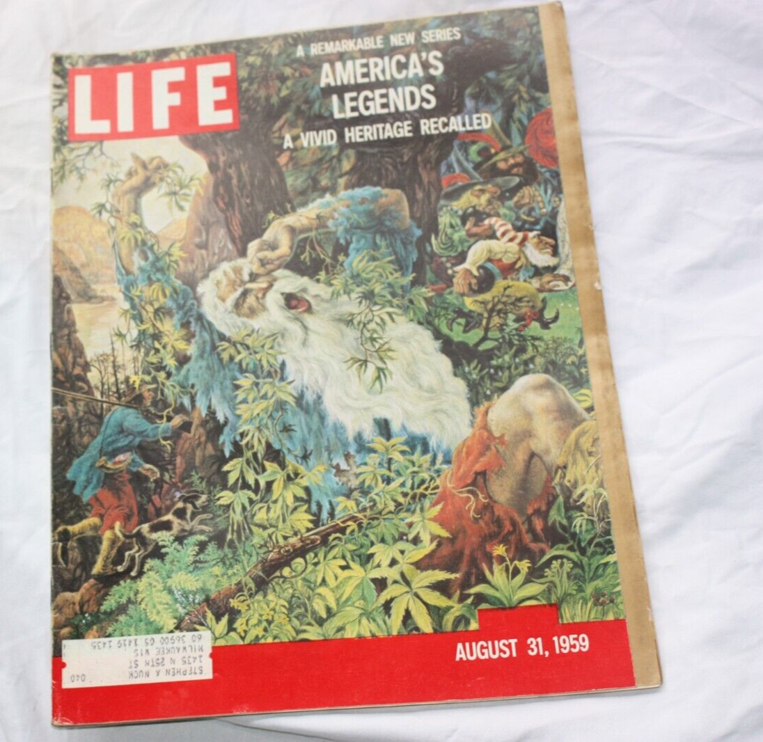 LIFE Magazine August 31 1959 - America's Legends | eBay