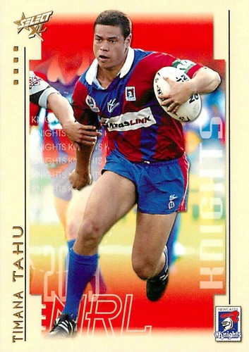 2003 NEWCASTLE KNIGHTS NRL Card TIMANA TAHU | eBay Australia