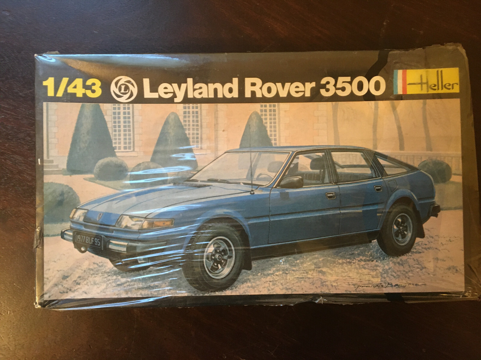 Leyland Rover 3500 Heller Model Car Kit, 1/43. No. 185 | eBay