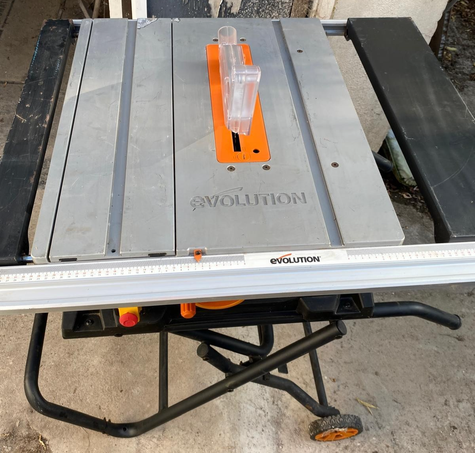 Evolution Rage 5 s 255mm Table Saw 240v 1800w No Blade | eBay UK