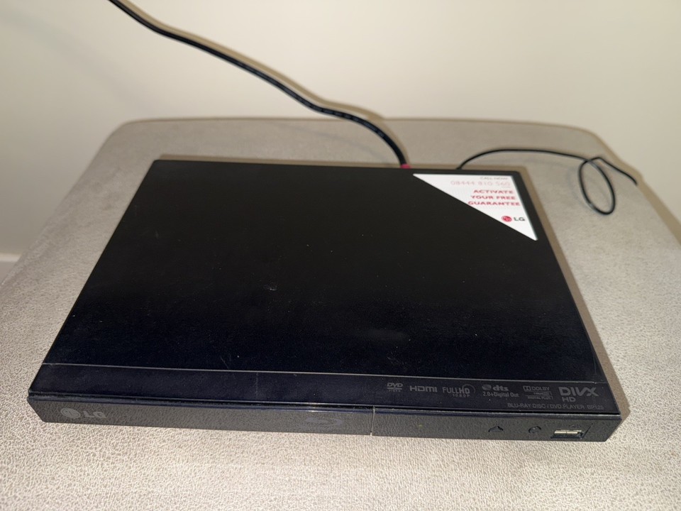 LG BP125 Blu-Ray DVD Player Black Compact Tested and working. | eBay UK