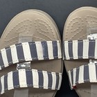 Crocs Sandals Women’s 10 Leigh Graphic Wedge Ankle Strap Buckle Pump ...