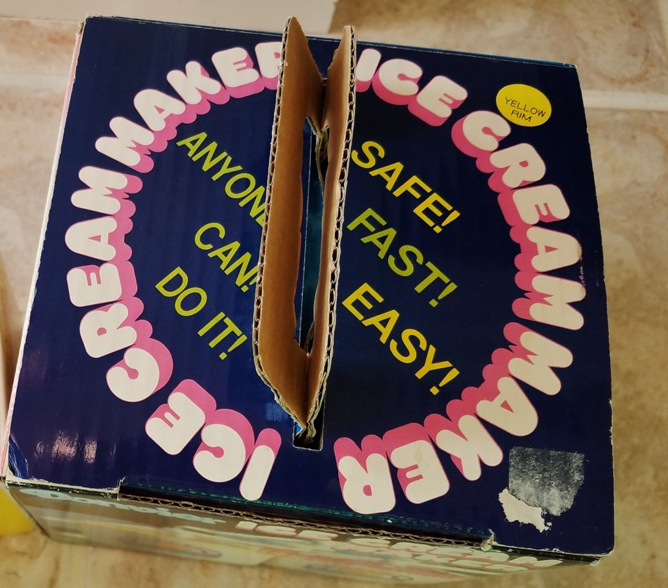 Vintage Donvier Chillfast Manual Ice Cream Maker 1 Pint | eBay