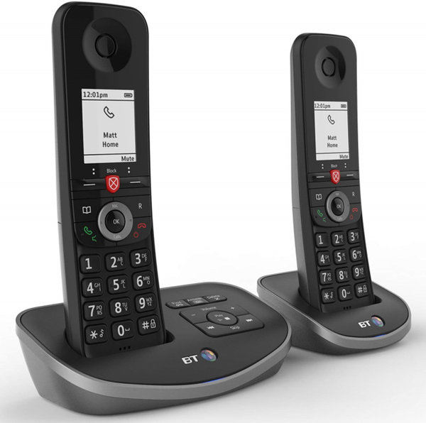 BT Advanced 090639 Cordless Home Phone Twin Handset for sale online | eBay