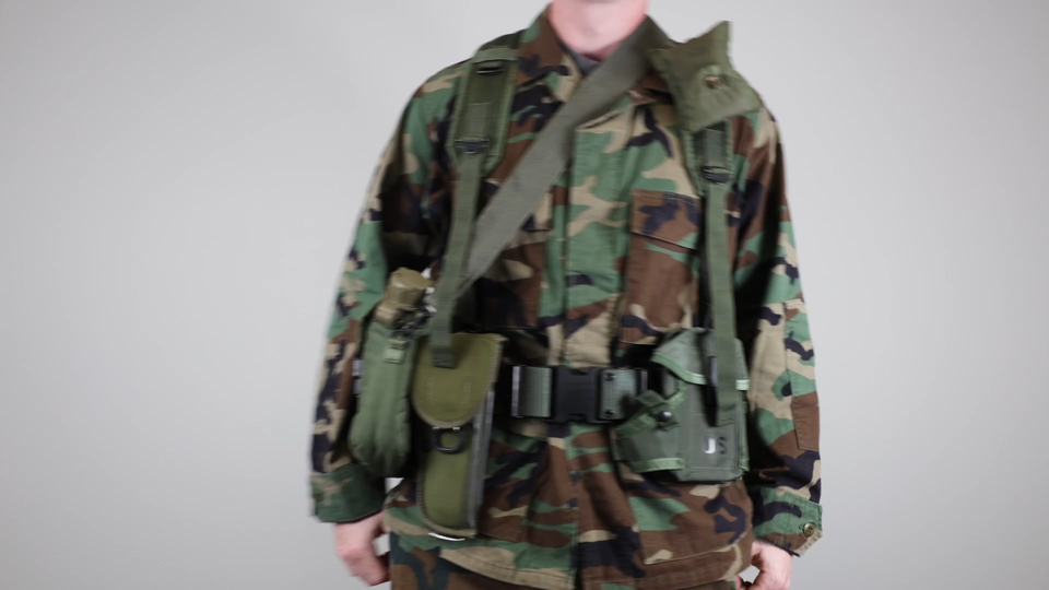 NEW US Army ALICE First Aid / Compass Pouch LC1 LCI OD Green Load Vest ...