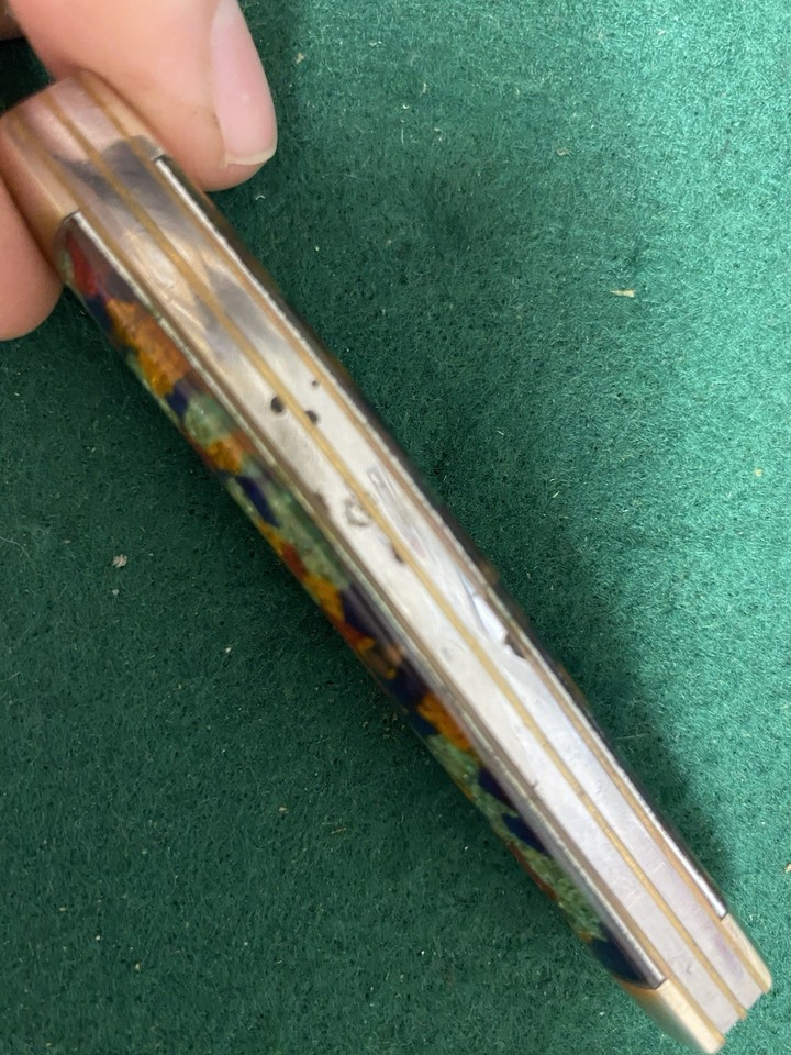 Bulldog Brand Stockman Knife, Christmas Tree Handles | eBay