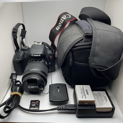 Canon EOS Rebel T5i Camera with 18-55 IS STM W/Case Memory Card & Extra ...